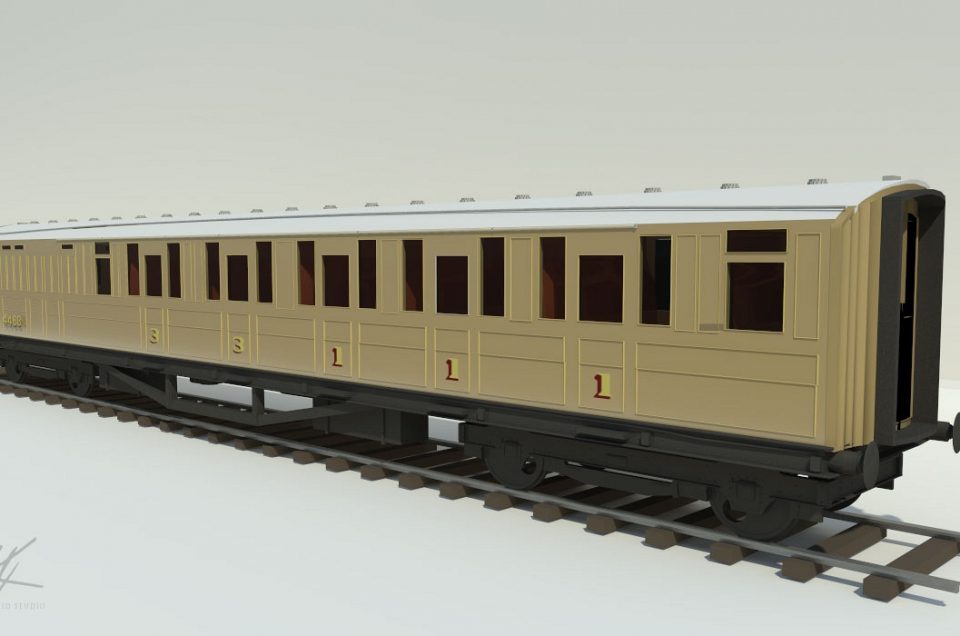 LNER Coach - MaxQ3D