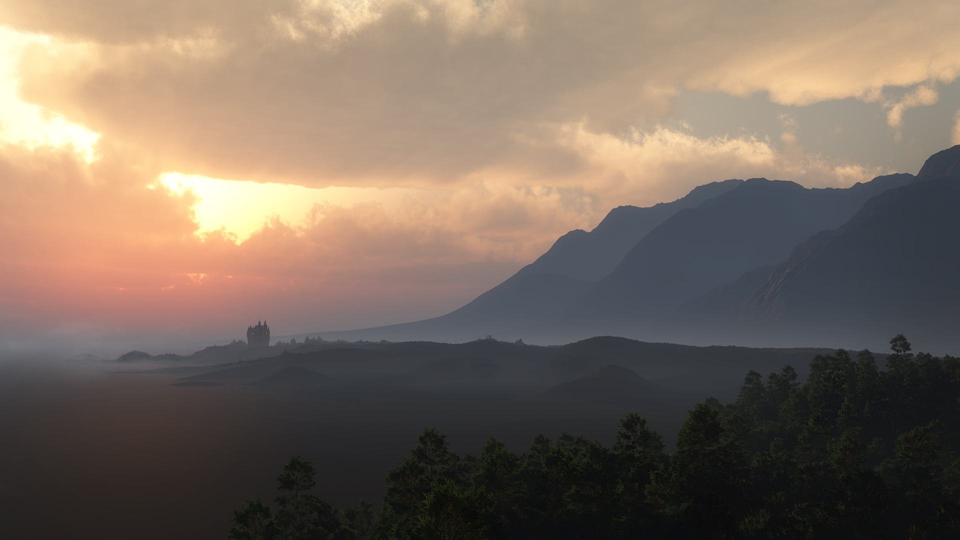 Evening Fog - MaxQ3D
